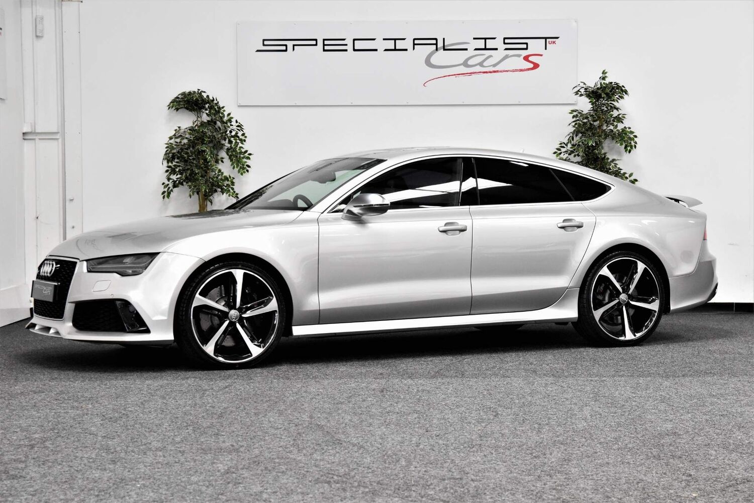 Used AUDI RS7 2015 Silver in Cardiff, South Wales | Specialist Cars UK